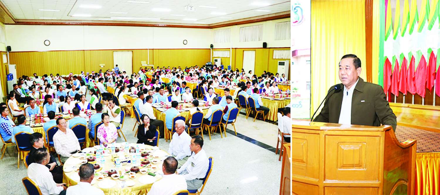 ၇၅ နှစ်မြောက် စိန်ရတုလွတ်လပ်ရေးနေ့အခမ်းအနားတွင် ပါဝင်ဆောင်ရွက်ခဲ့က
